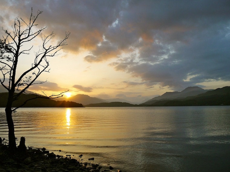 Loch Lomond Photography Print // Scotland Photography // - Etsy