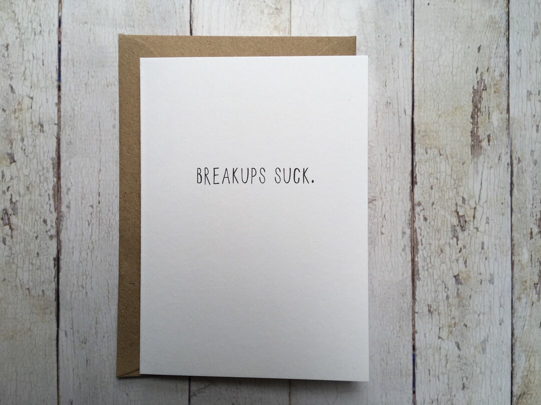 Break-up Card / Funny Break up Card / Divorce Card / Funny - Etsy UK