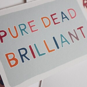 Scottish Well Done Card - Pure Dead Brilliant - Etsy
