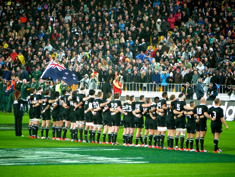NZ All Blacks Photography Print // Rugby Photography // New - Etsy