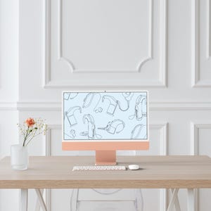 Audiology Devices Desktop Background | Blue | Minimal | Cochlear ...