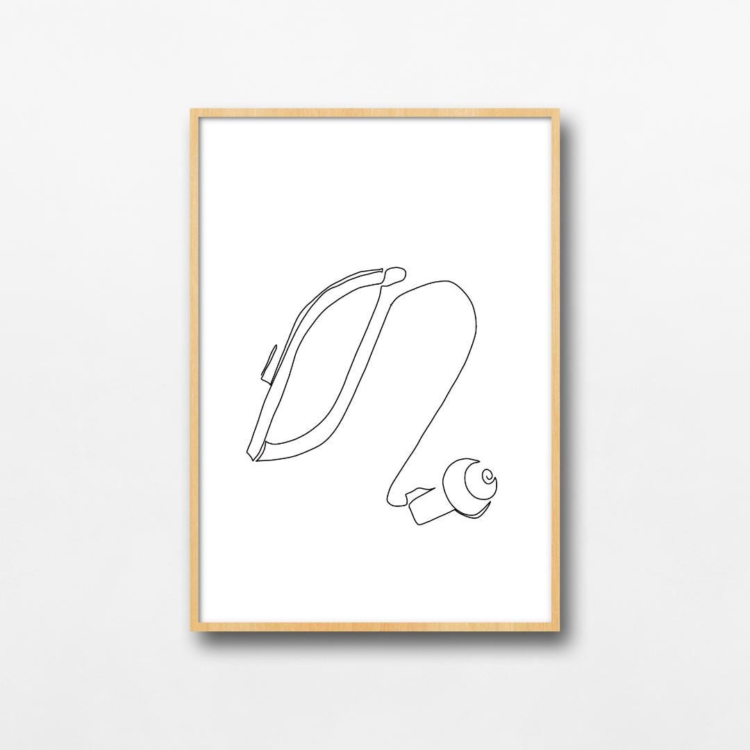 Hearing Aid | Hearing Loss | Digital Print | Art | Audiology | Hearing ...