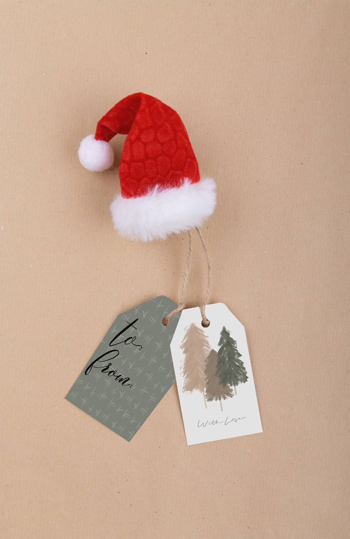 Printable Christmas Gift Tags Christmas Present Tags Set of - Etsy