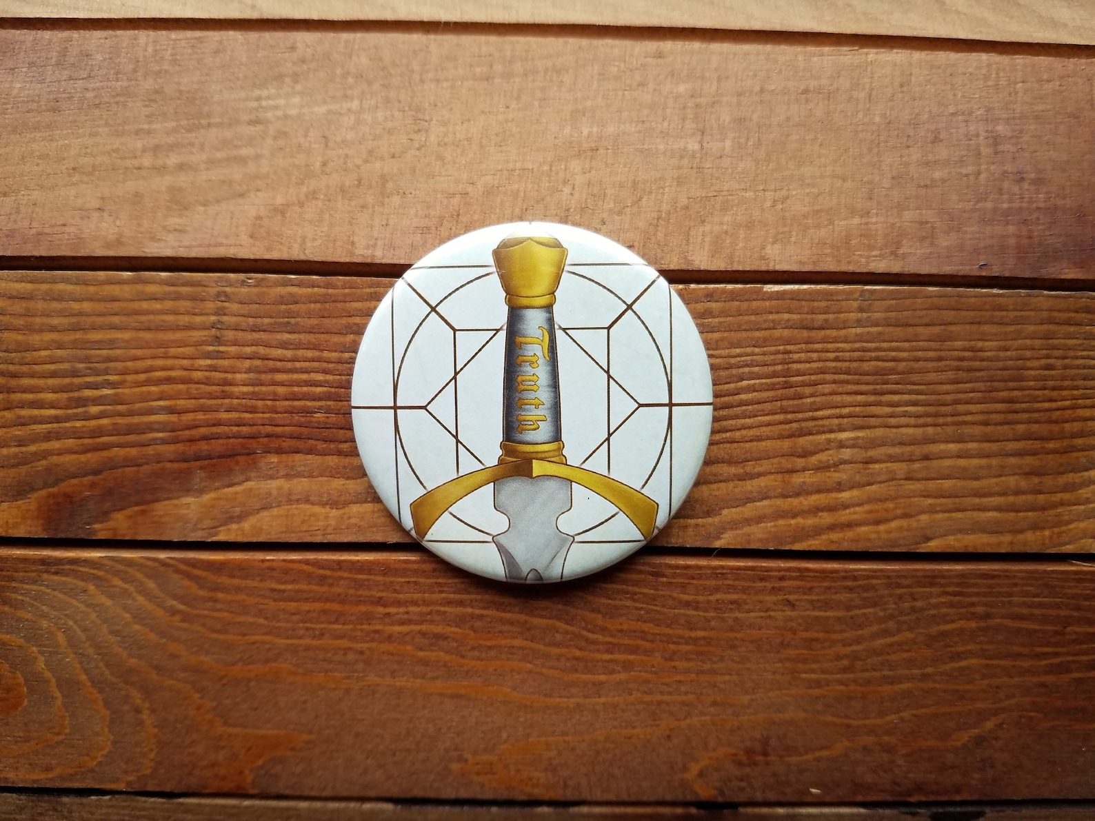 Sword of Truth Button - Etsy