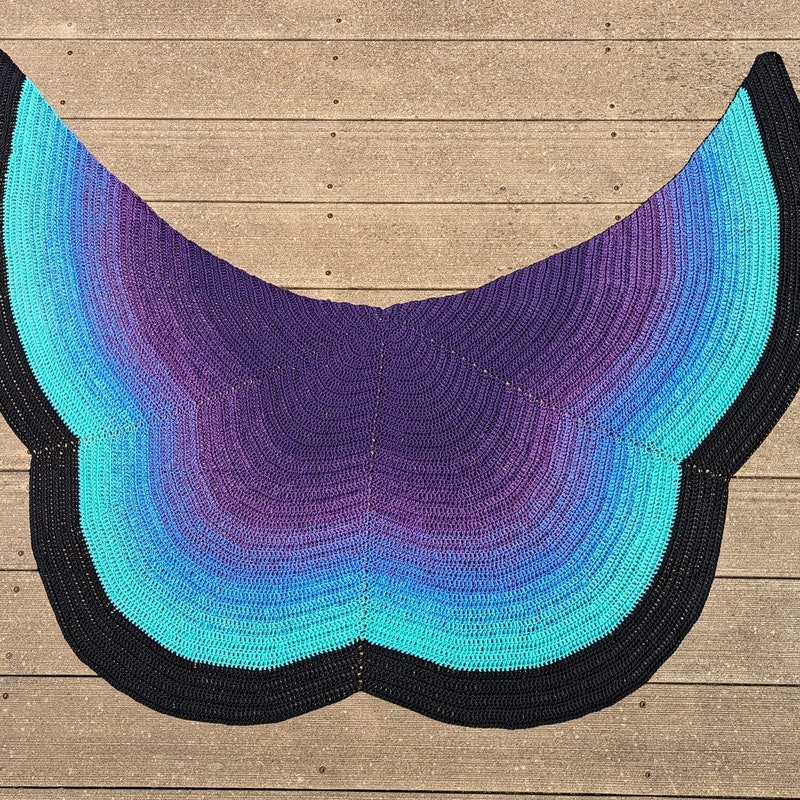 Wing Shawl - Etsy