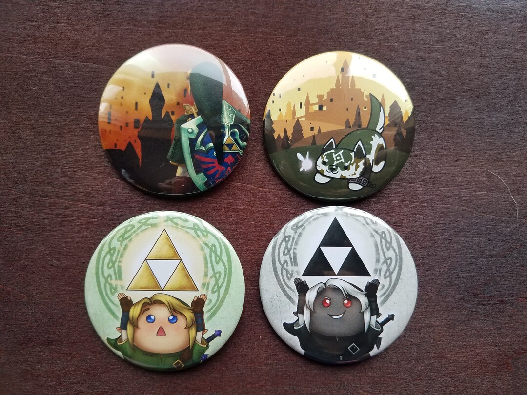 Loz: Twilight Princess Buttons - Etsy