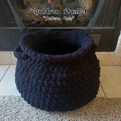 Crochet Cauldron Witch's Cauldron PDF Crochet Pattern - Etsy