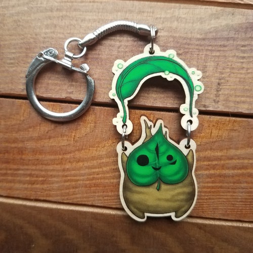 Makar Wooden Dangle Keychain - Etsy