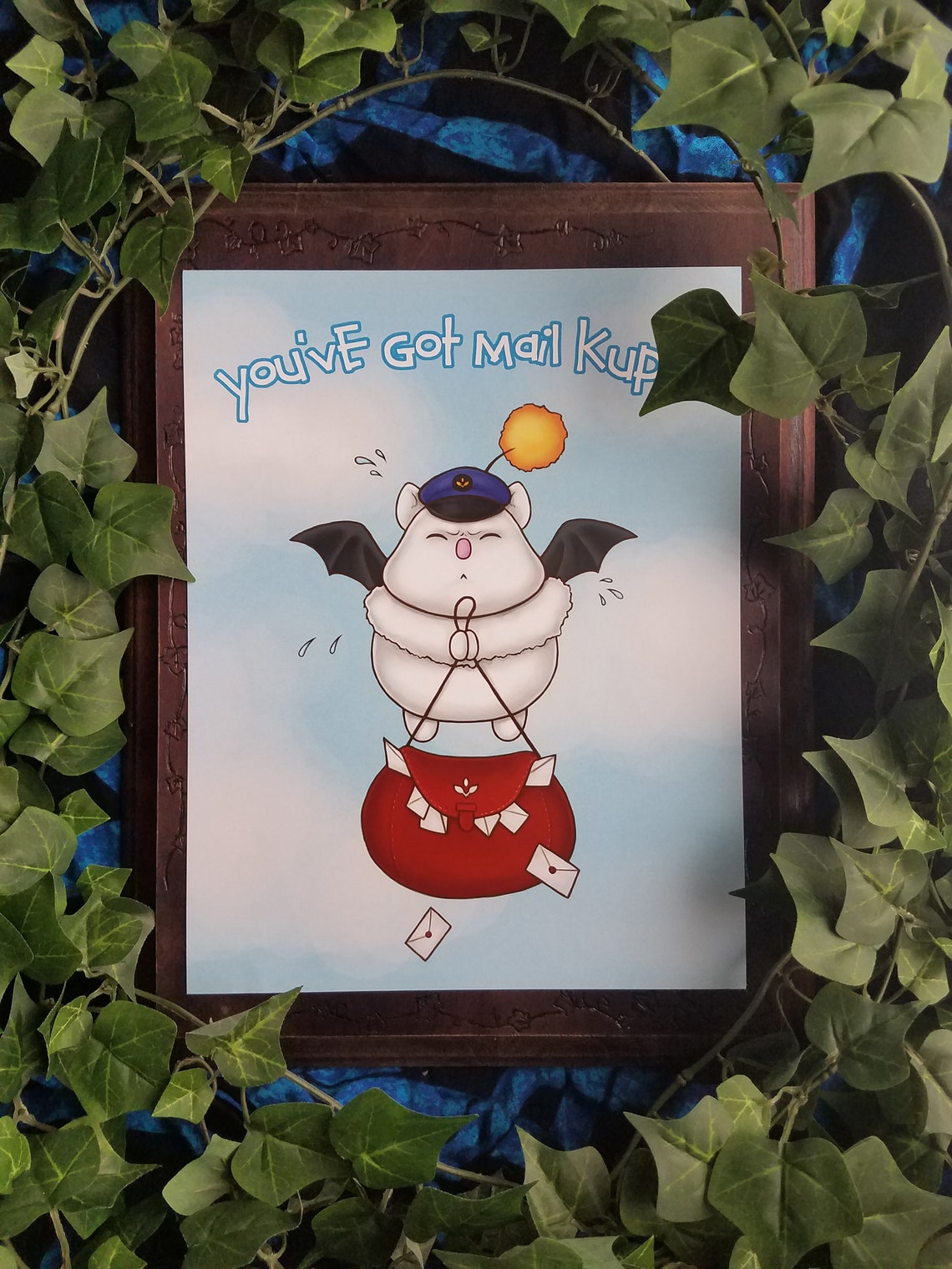 Delivery Moogle 8.5x11 Print - Etsy