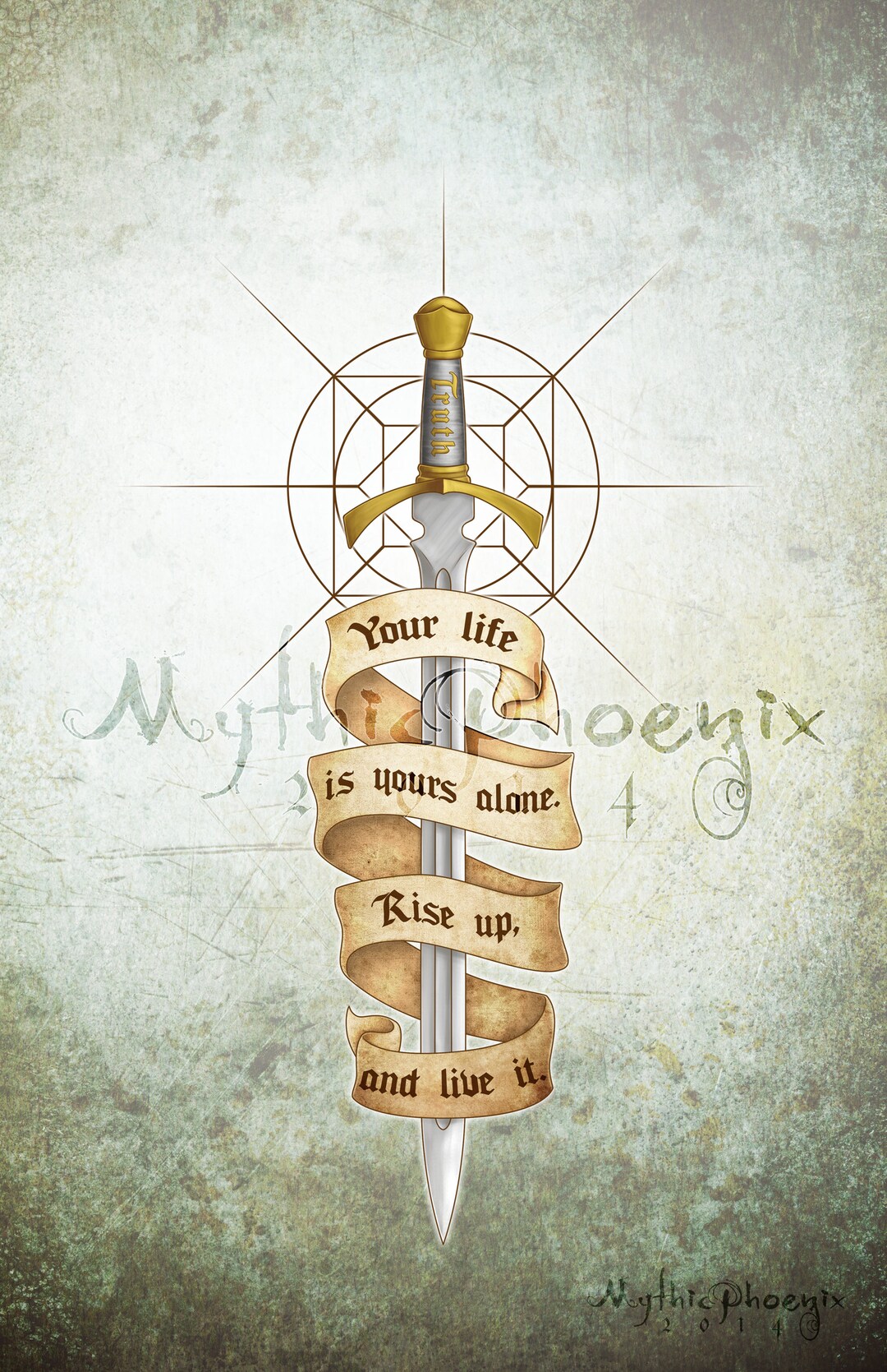 Sword of Truth 11x17" Print - Etsy