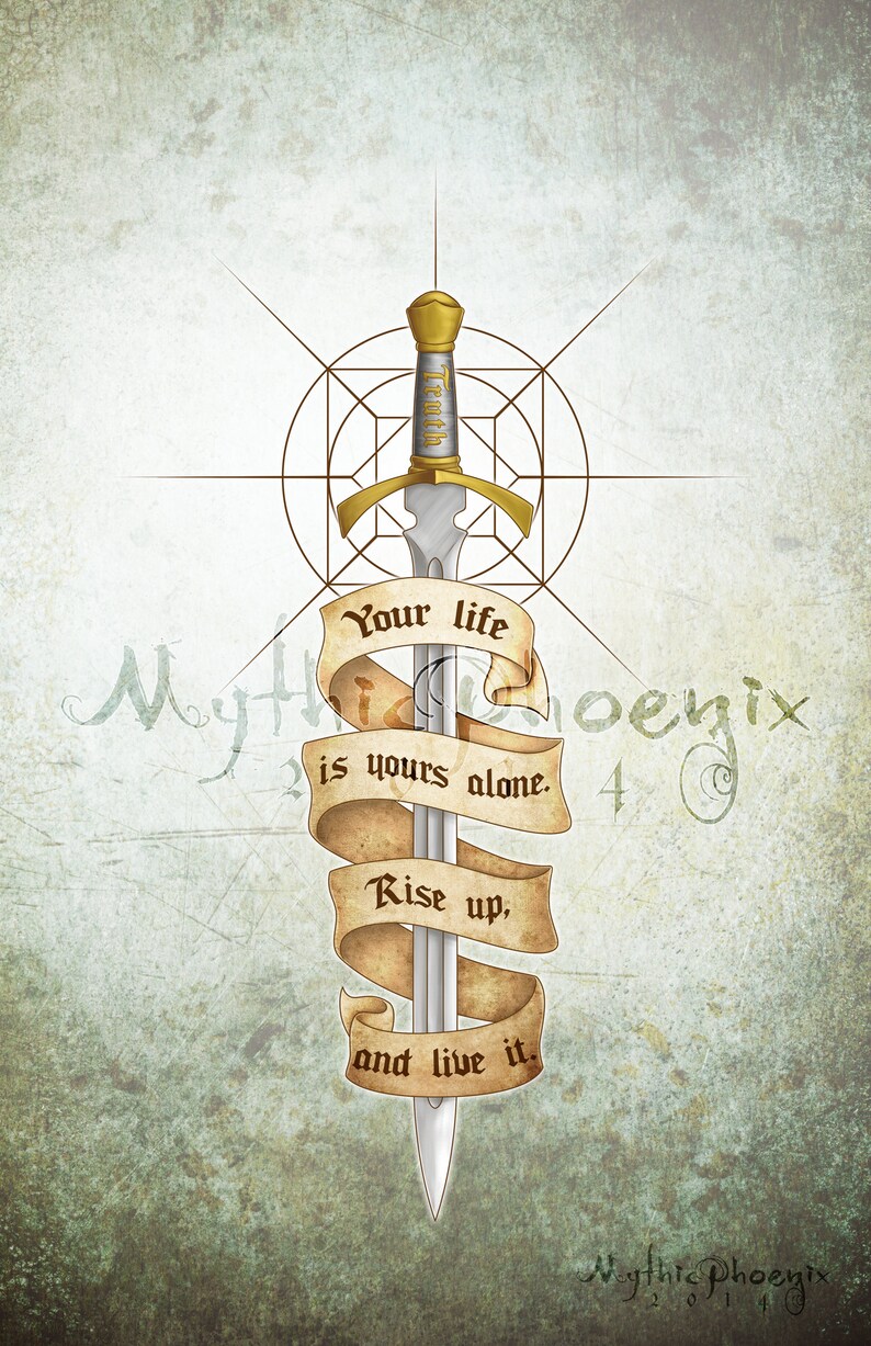 Sword of Truth 11x17 Print - Etsy