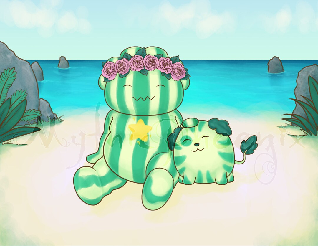 Watermelon Steven 8.5x11 Print - Etsy