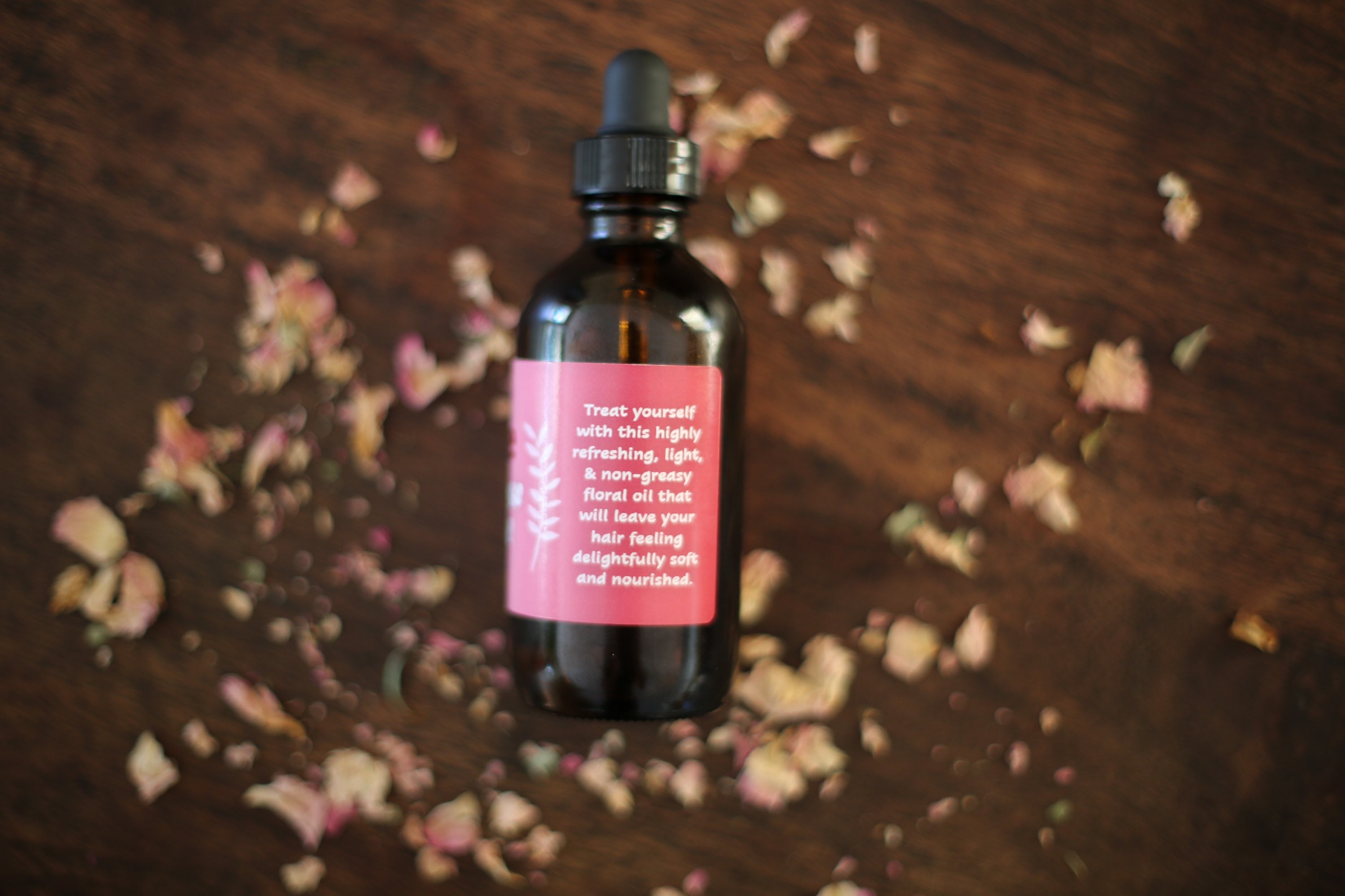 Soft Rose Hair Oil - Etsy