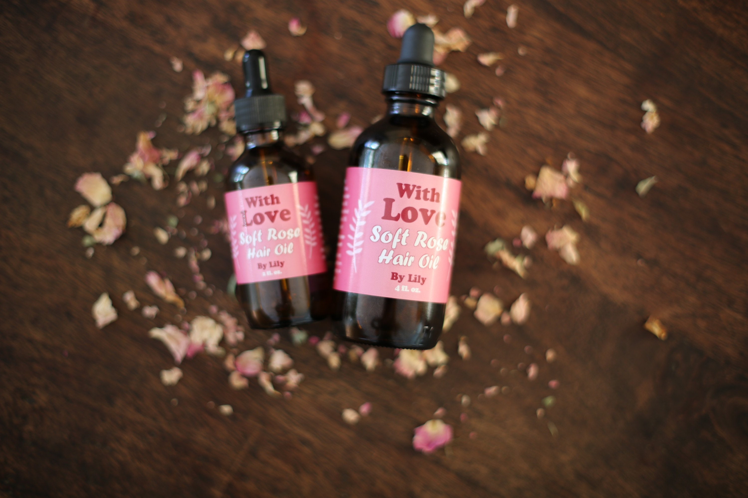 Soft Rose Hair Oil - Etsy