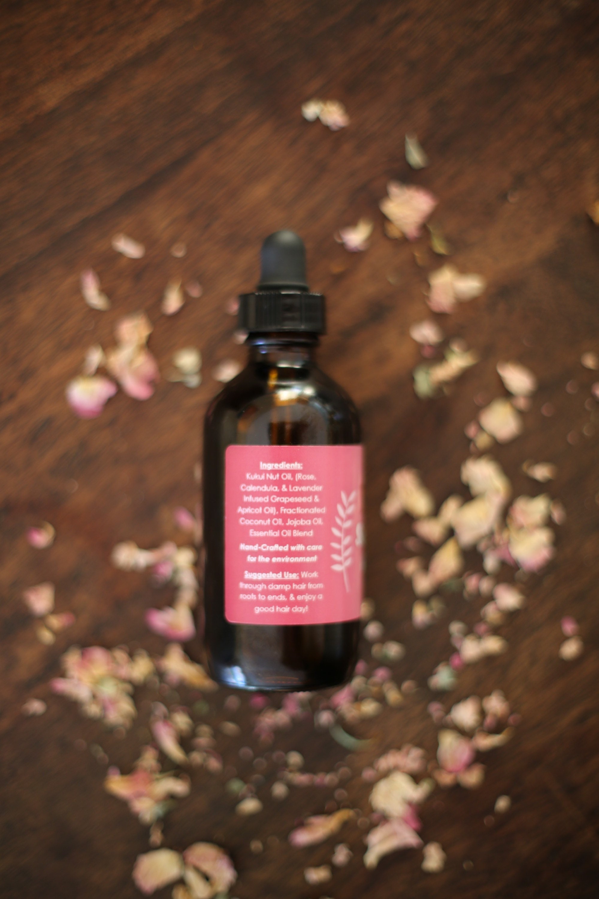 Soft Rose Hair Oil - Etsy