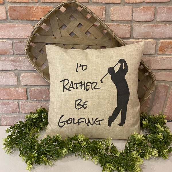 Golf Pillow - Etsy