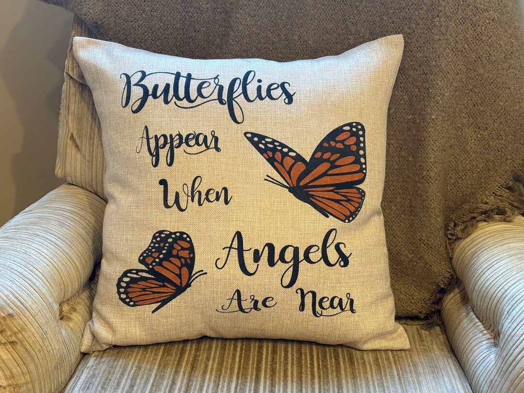 Butterflies Appear When Angels Are Near-butterflies-butterfly Decor ...