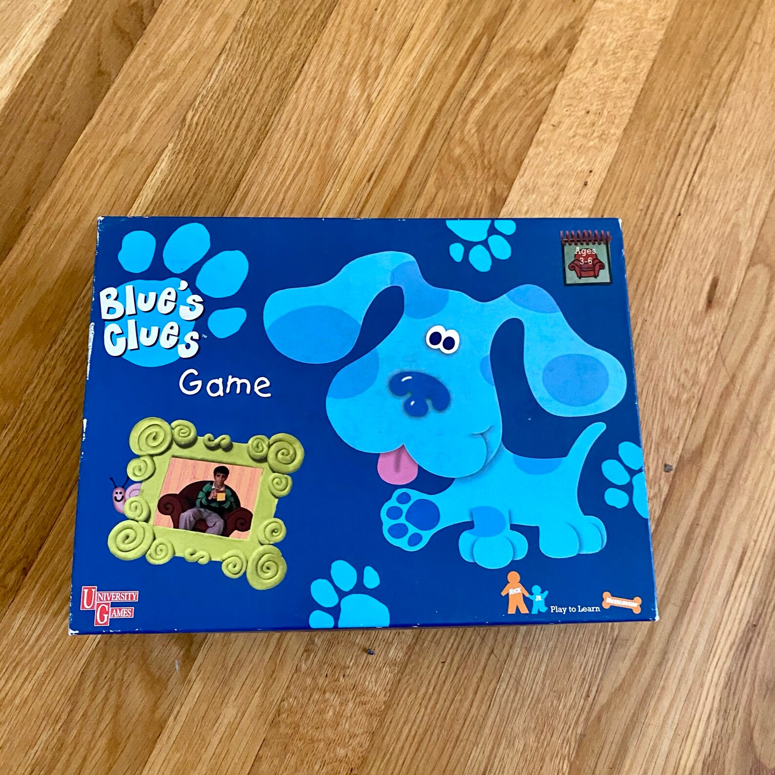 90s Vintage Blue's Clues Board Game | Etsy