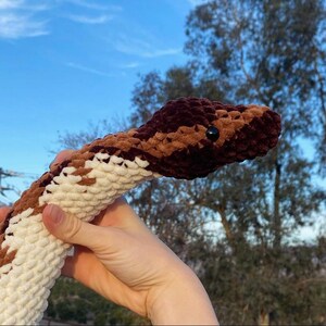 Crochet Amigurumi Ball Python Snake Plushie - Etsy