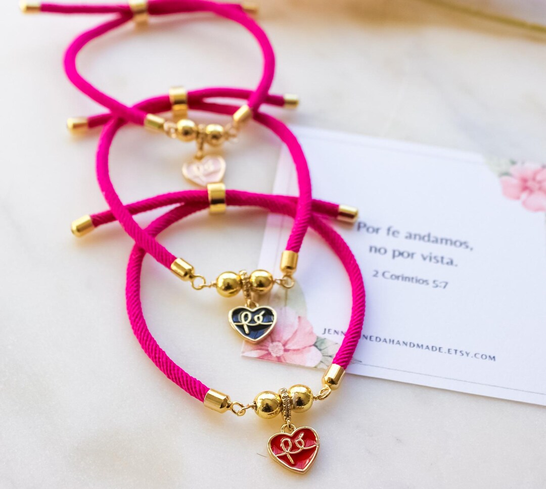 Faith Bracelet, Spanish Speaking Woman Faith Gift, Pulseras Cristianas ...