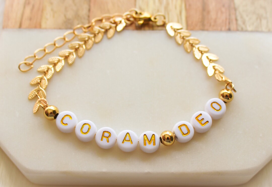 Coram Deo Bracelet, Five Solas, Reformed Theology, Christ Alone ...