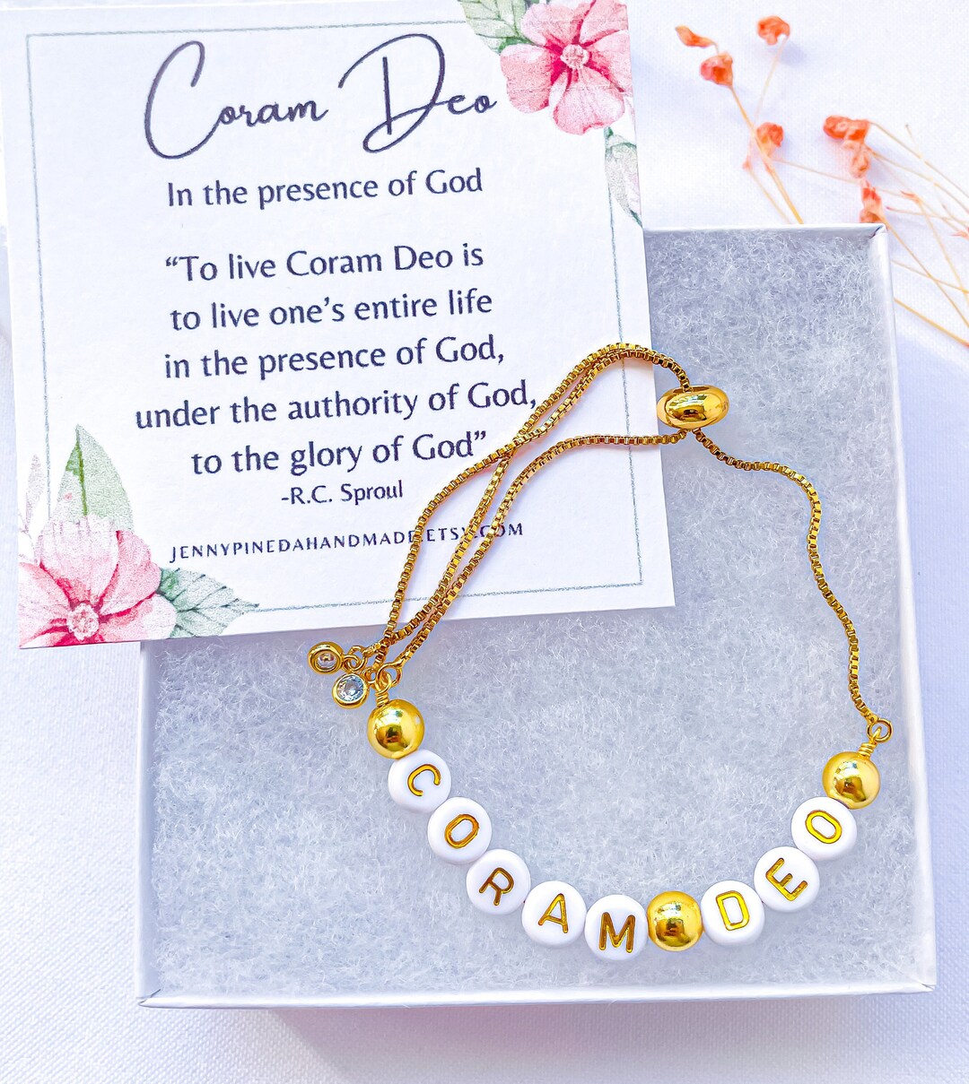 Coram Deo Bracelet, 5 Solas, Reformed Theology, Soli Deo Gloria ...