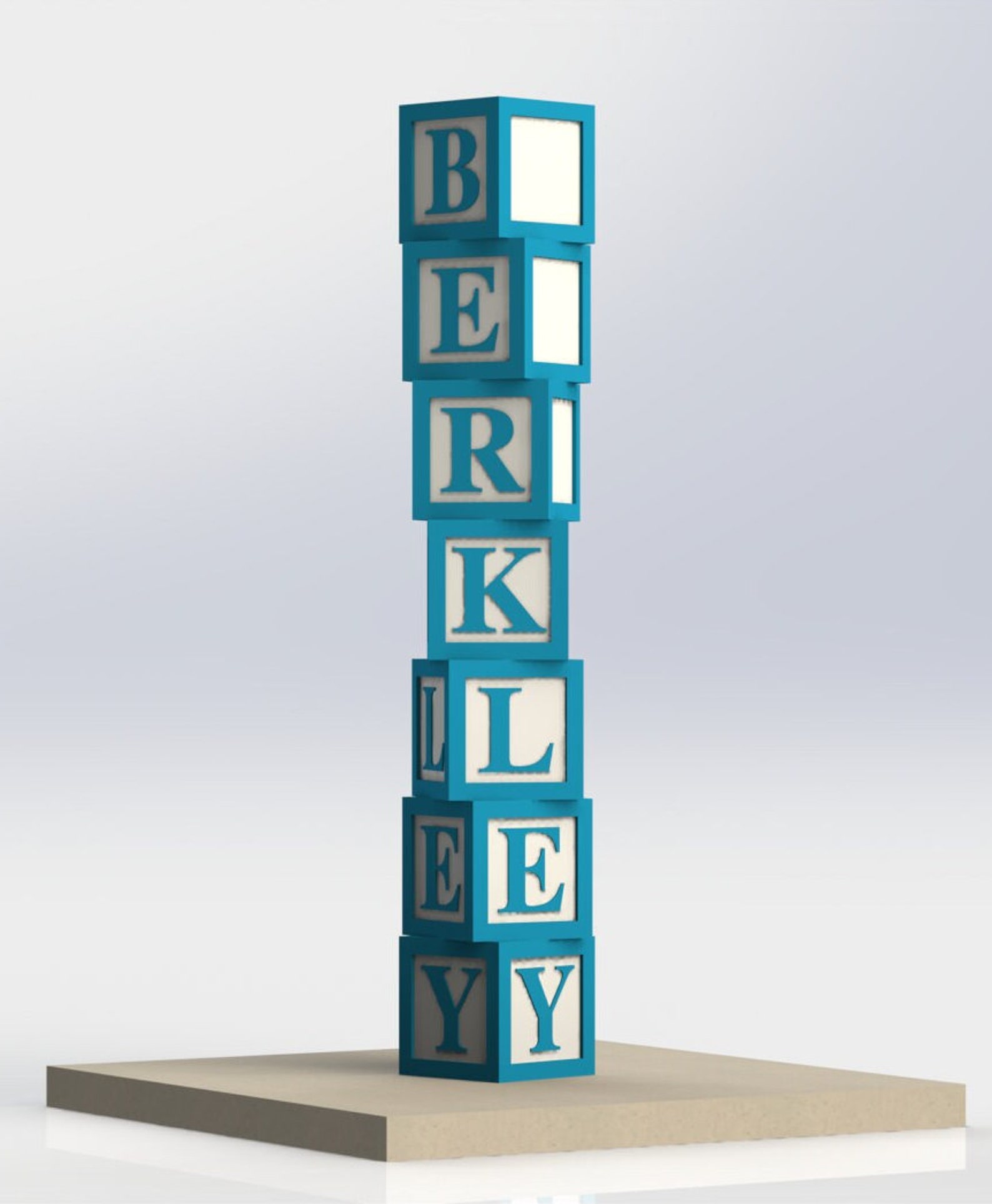 Alphabet Letter Blocks Any Size You Want Durable and Stackable - Etsy