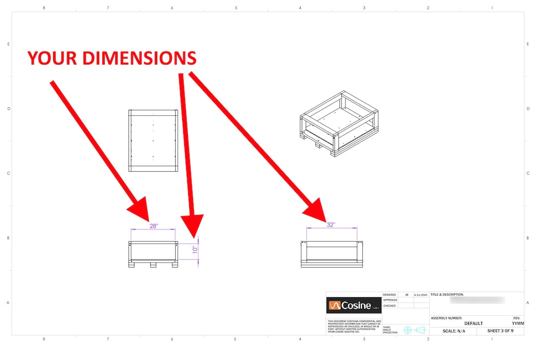 Custom Wood Crate Assembly Instructions | Crate Engineering Drawings ...