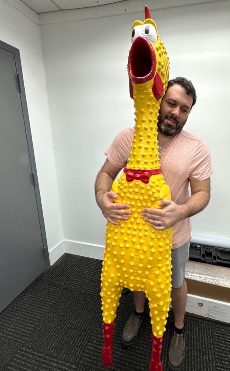 Giant Rubber Chicken - 5ft Tall - Etsy