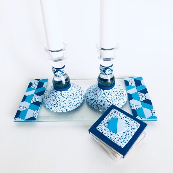 Shabbat Candlesticks - Etsy