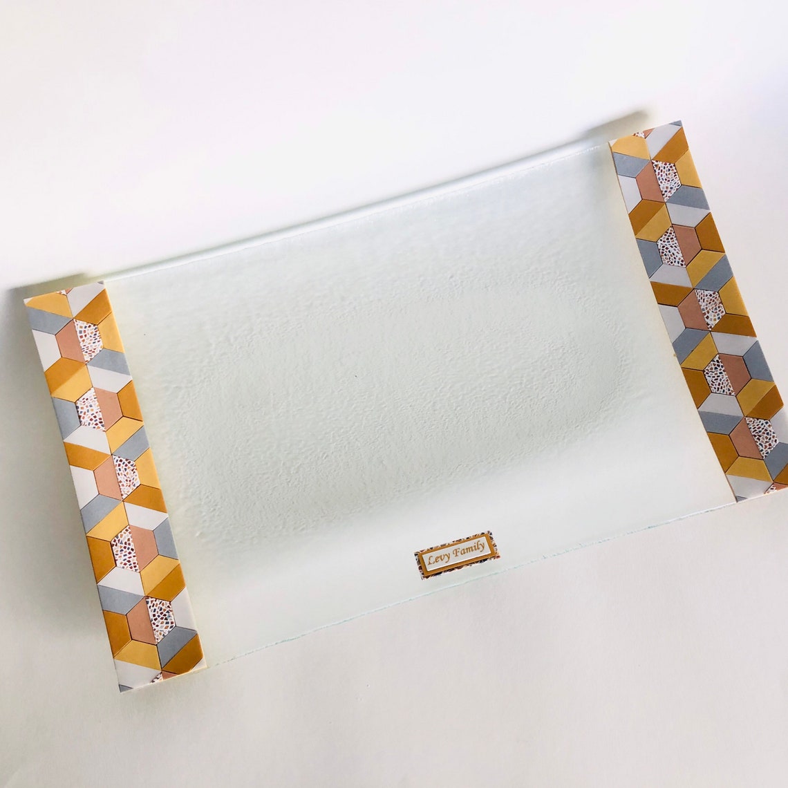 Glass Challah Board Challah Plate Judaica Handmade | Etsy