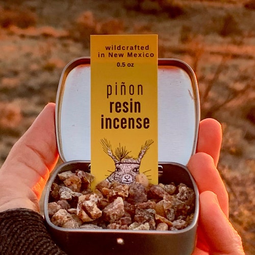 Piñon Incense Cones-piñon Resin-piñon Wood-herbal Root-hand - Etsy