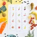 Seasonal Fruit and Veggie Calendar, Oversized Print, Kitchen Wall Decor ...