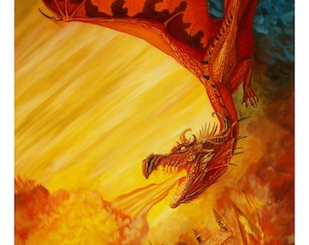Mtg Smaug - Etsy