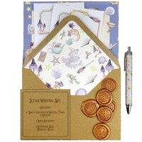 Celestial Moon Stationery: Printable Lunar Writing Paper (digital ...