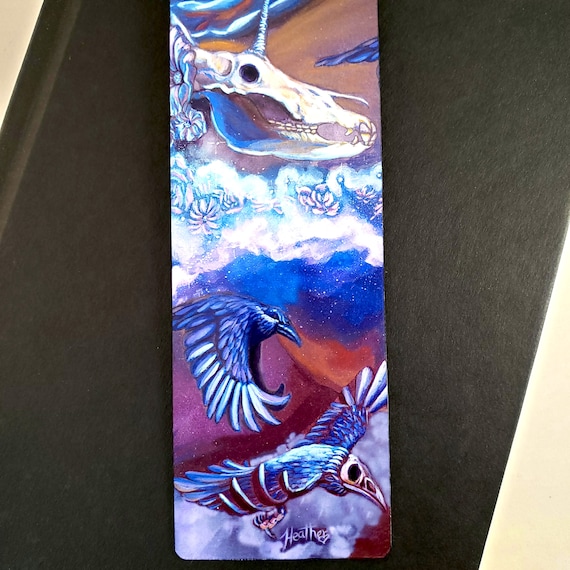 Dark Fantasy 1 Metal Bookmark-fantasy Art-fantasy | Etsy
