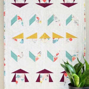 Origami Quilt Pattern PDF Download | Modern Quilt Pattern - Etsy