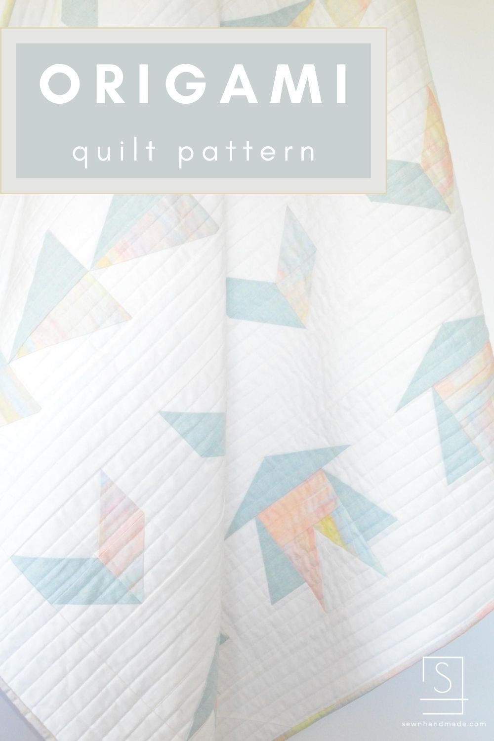 Origami Quilt Pattern PDF Download - Etsy