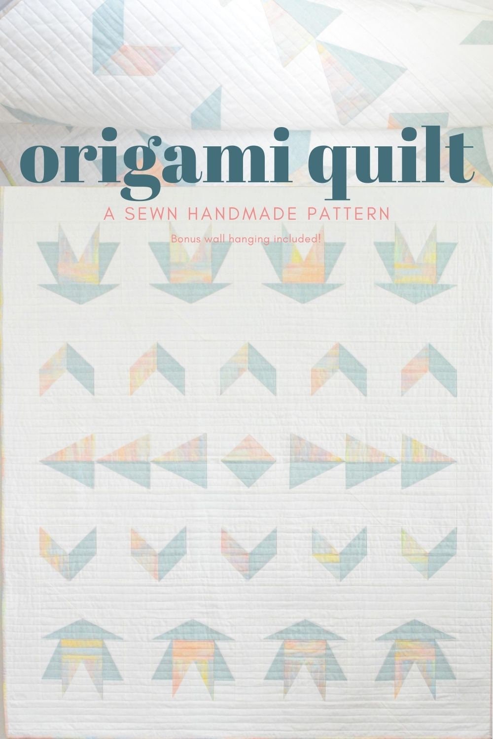 Origami Quilt Pattern PDF Download - Etsy