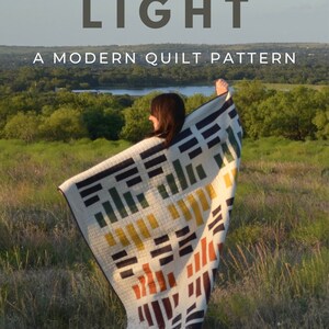 Leaded Light Quilt Pattern PDF Download | Modern Quilt Pattern - Etsy