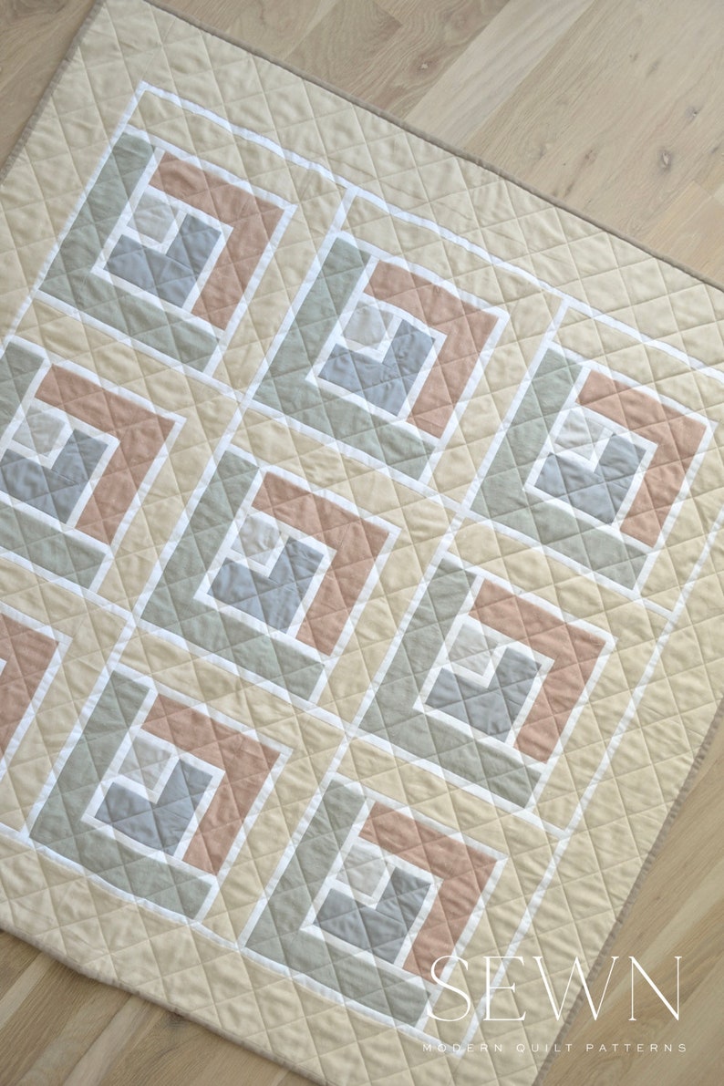 Close-knit Quilt Pattern PDF Download | Modern Quilt Pattern - Etsy