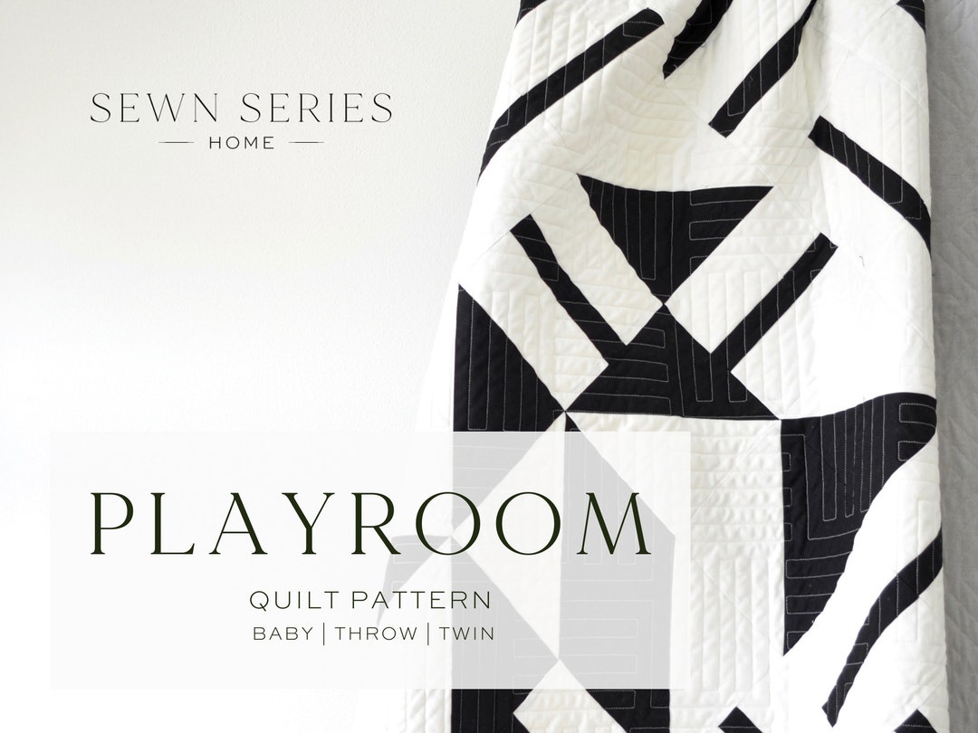 Playroom Quilt Pattern PDF Download | Modern Quilt Pattern - Etsy