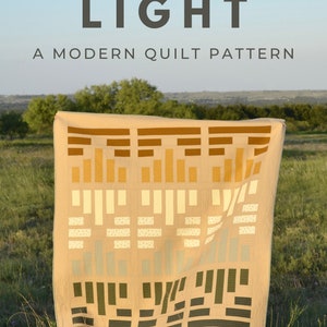 Leaded Light Quilt Pattern PDF Download | Modern Quilt Pattern - Etsy