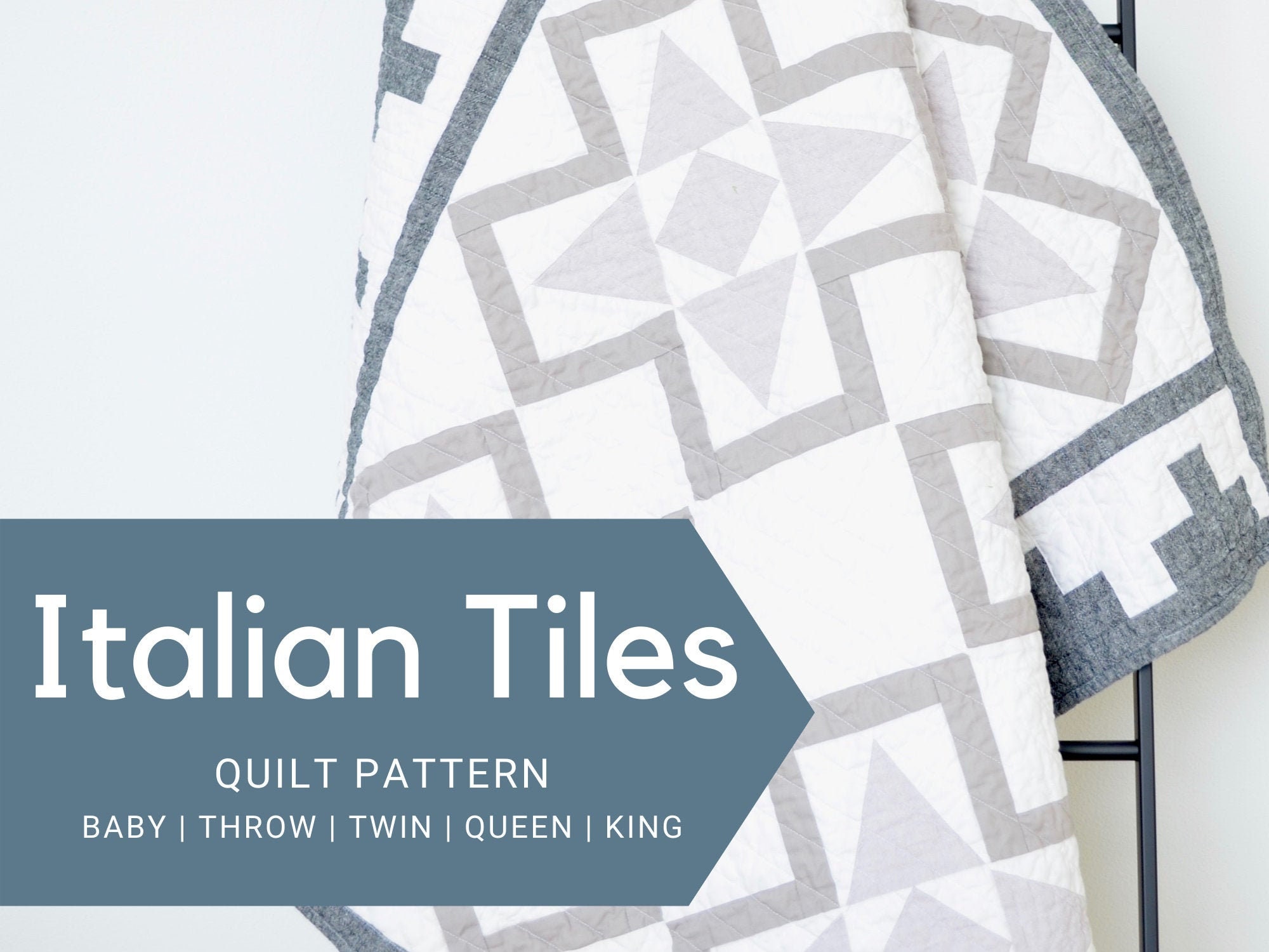 Italian Tiles Quilt Pattern PDF Download | Etsy