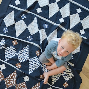 Henry's Quilt Pattern PDF Download | Modern Quilt Pattern | Beginner ...