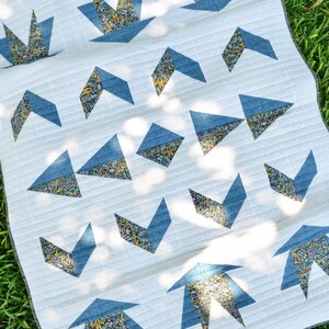 Origami Quilt Pattern PDF Download | Modern Quilt Pattern - Etsy