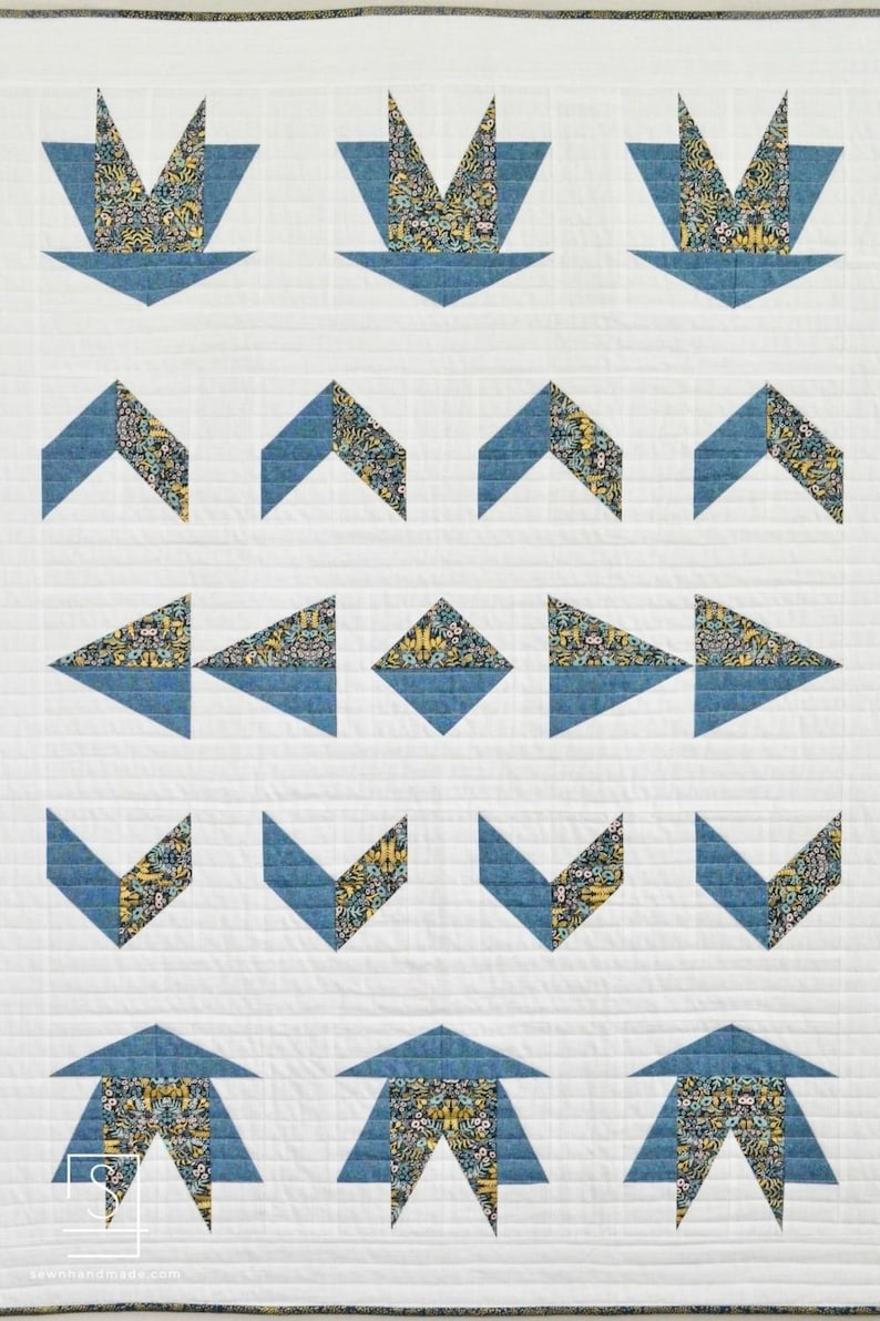 Origami Quilt Pattern PDF Download - Etsy