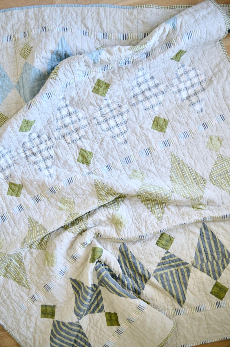 Henry's Quilt Pattern PDF Download | Modern Quilt Pattern | Beginner ...