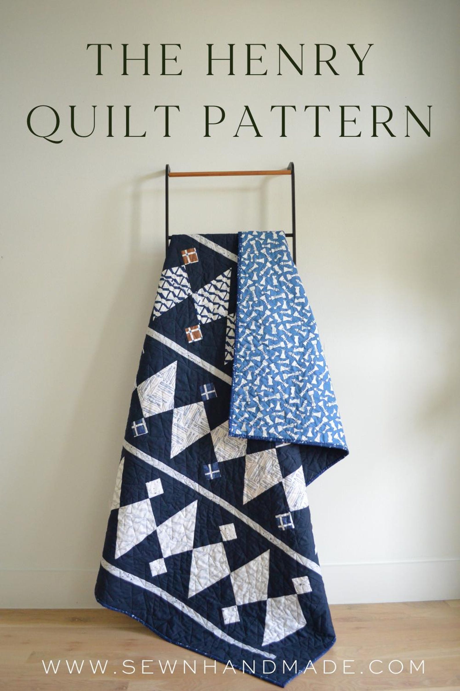 Henry's Quilt Pattern PDF Download | Modern Quilt Pattern | Beginner ...