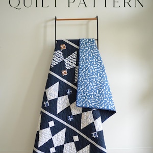 Henry's Quilt Pattern PDF Download | Modern Quilt Pattern | Beginner ...